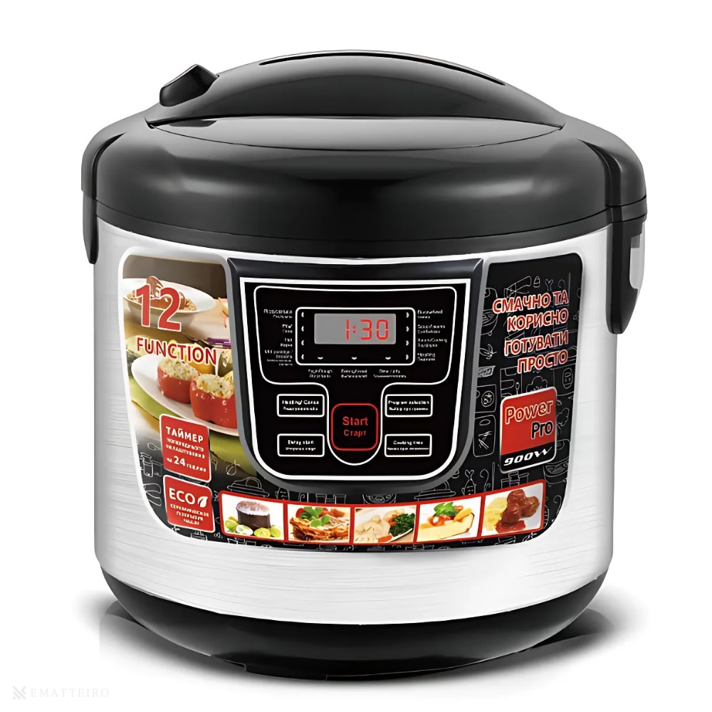 Multicooker Premium Electric Cu Gatire Sub Presiune EMATTERIO ...