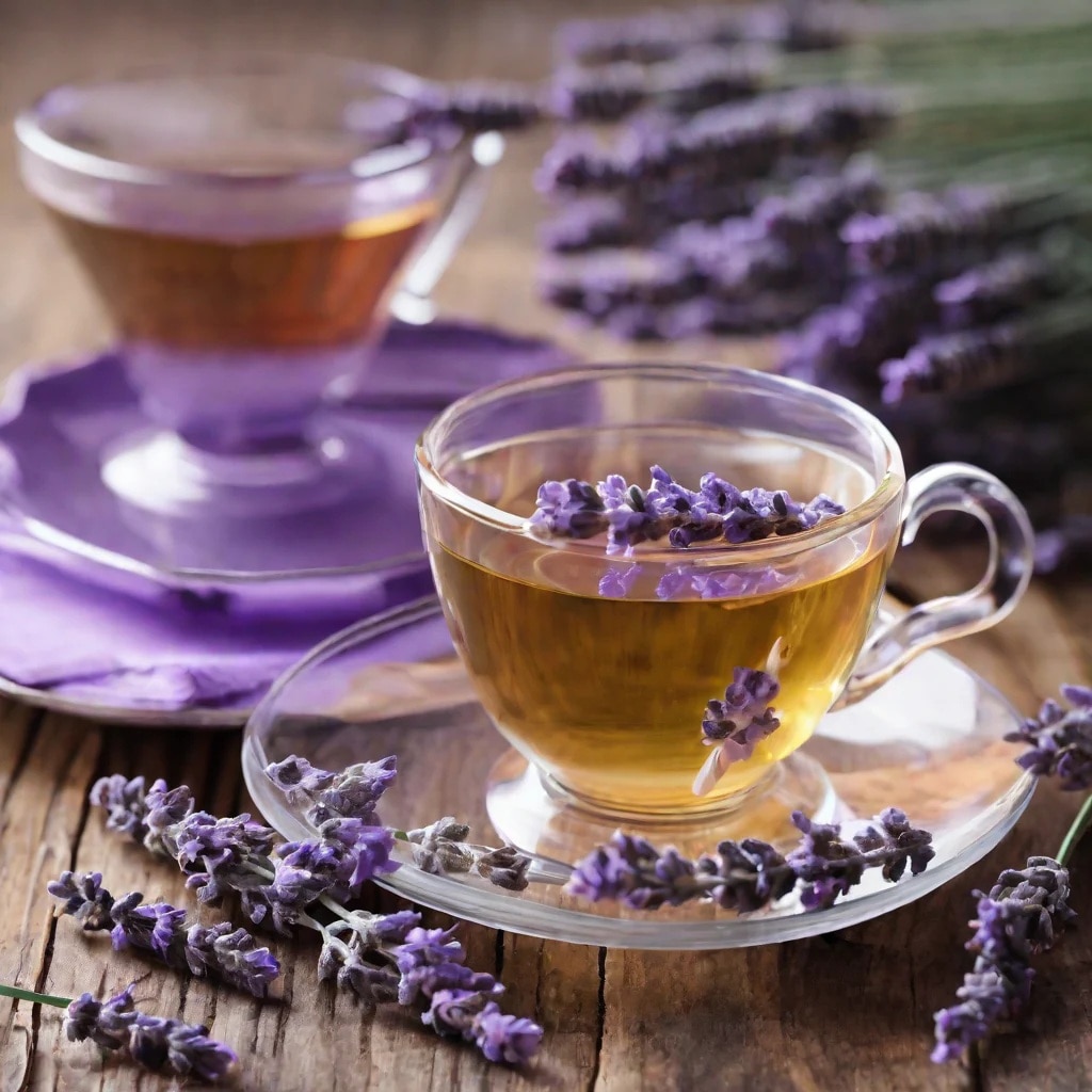 Ceai de Lavanda (Lavandula angustifolia) flori, 100% natural, fara ...