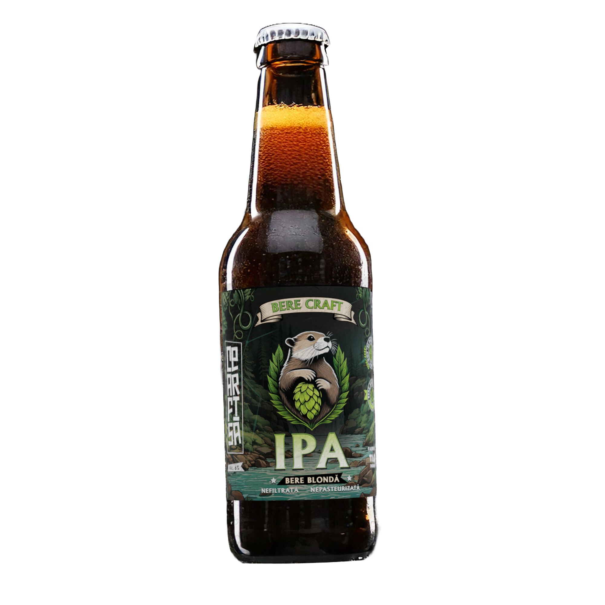 Bere artizanala, Cearfisa, IPA, 6%, 0.33l - eMAG.ro
