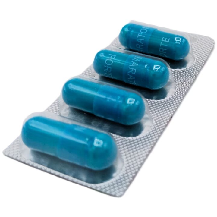 Pachet Maraton Forte, 4 capsule pentru potenta + 5 Prezervative London ...
