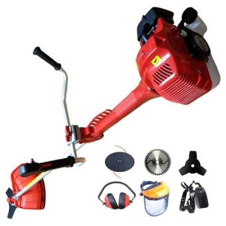 Motocoasa de umar Campion 520 5.5 Cp, ham profesional, viziera, casti ...