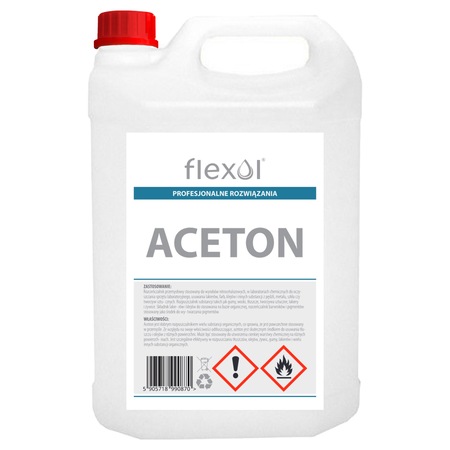 Flexol Műszaki Aceton 5L – Biológiailag Lebomló, Erős Oldóképességű ...