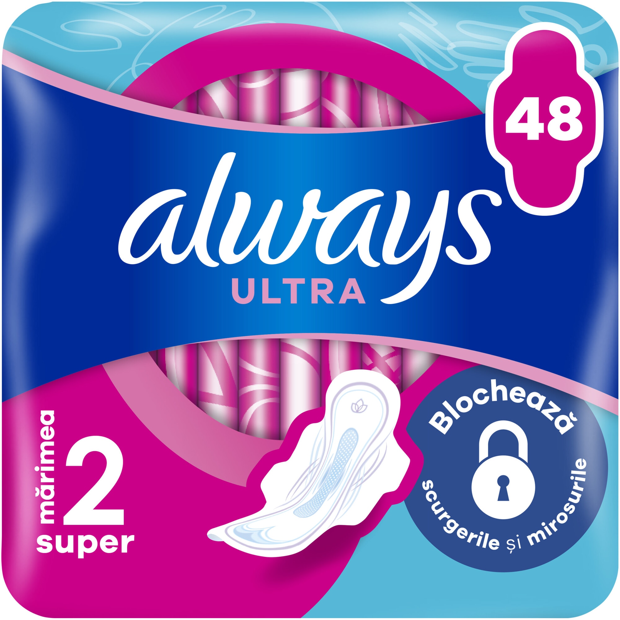 Absorbante Always Ultra Super, 48 buc - eMAG.ro