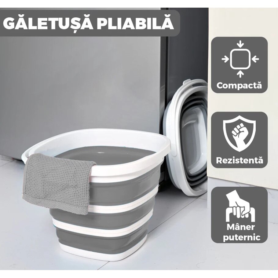 Galeata Pliabila Terra Aroma®, rezistenta, usor de depozitat, compacta ...