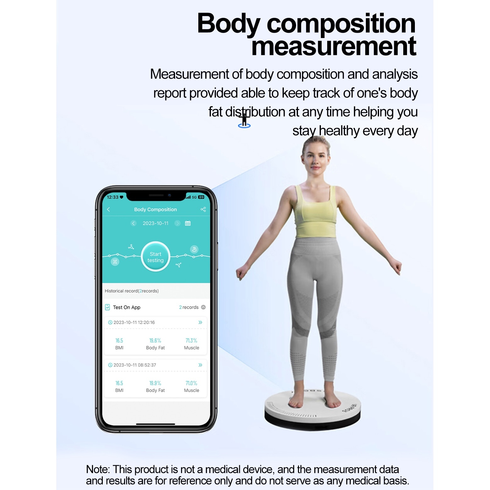 Ceas smartwatch pentru masurarea glicemiei fara intepare, Alhena ...
