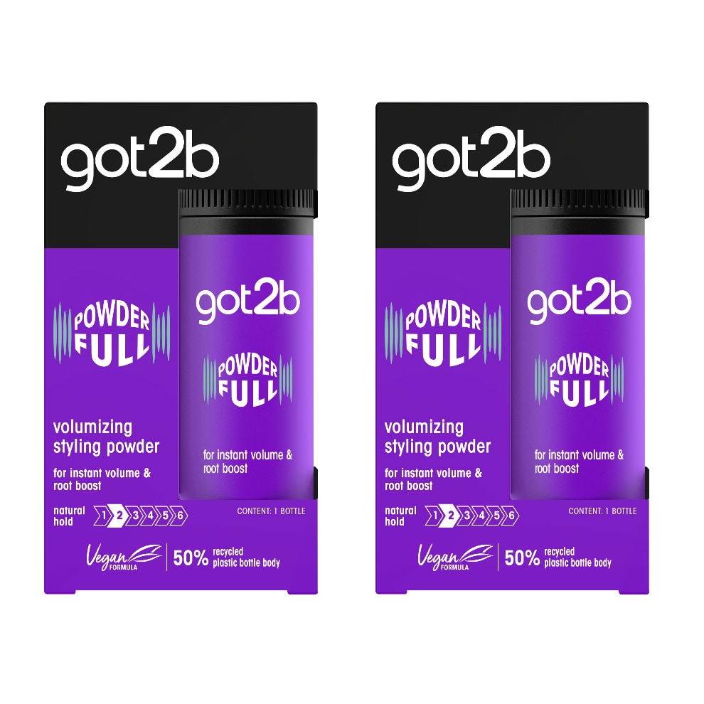 Set 2 Bucati x Pudra de par pentru volum instant got2b Powderful, 10 gr ...