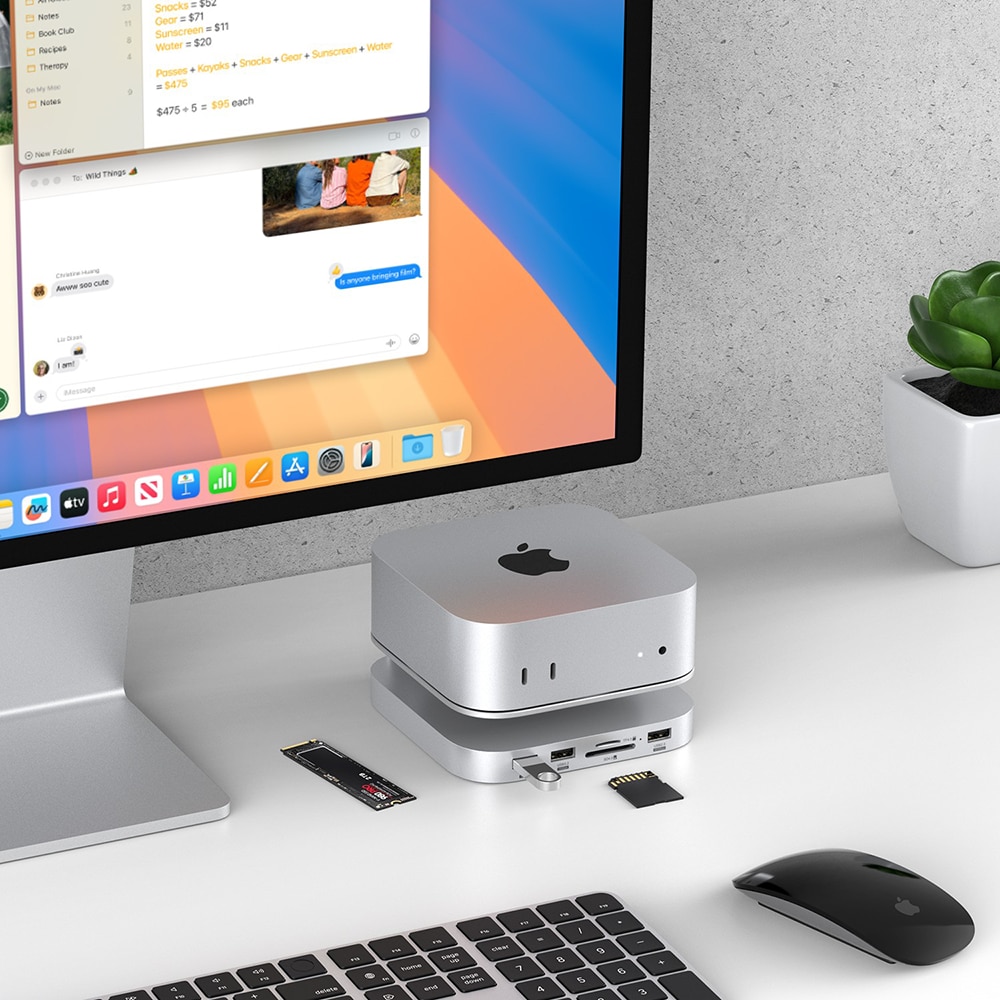 Docking station pentru Mac Mini PC Apple M4/ M4 Pro, Motrix - eMAG.ro