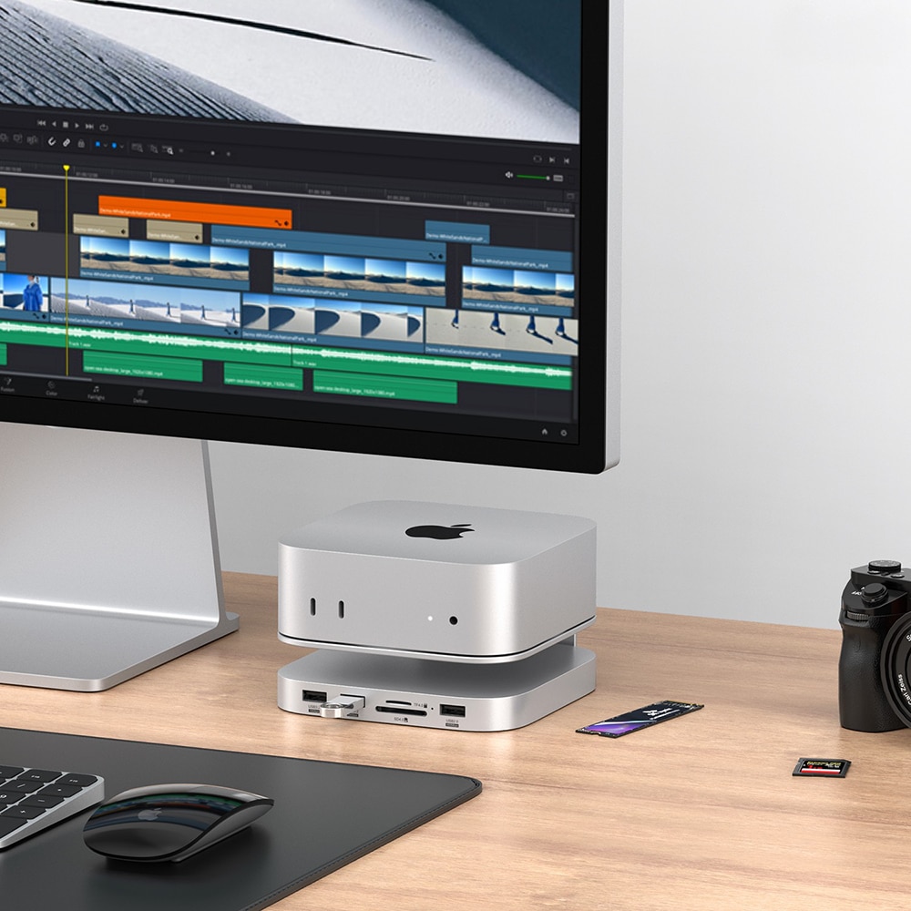 Docking station pentru Mac Mini PC Apple M4/ M4 Pro, Motrix - eMAG.ro