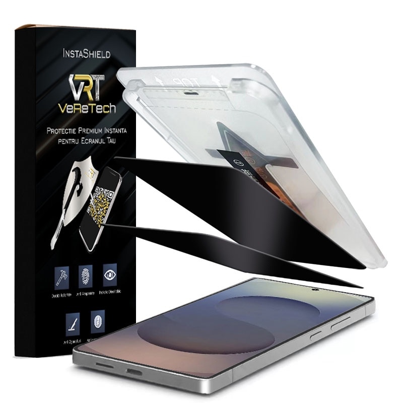 Folie de Protectie Privacy, InstaShield by VeReTech pentru Samsung ...