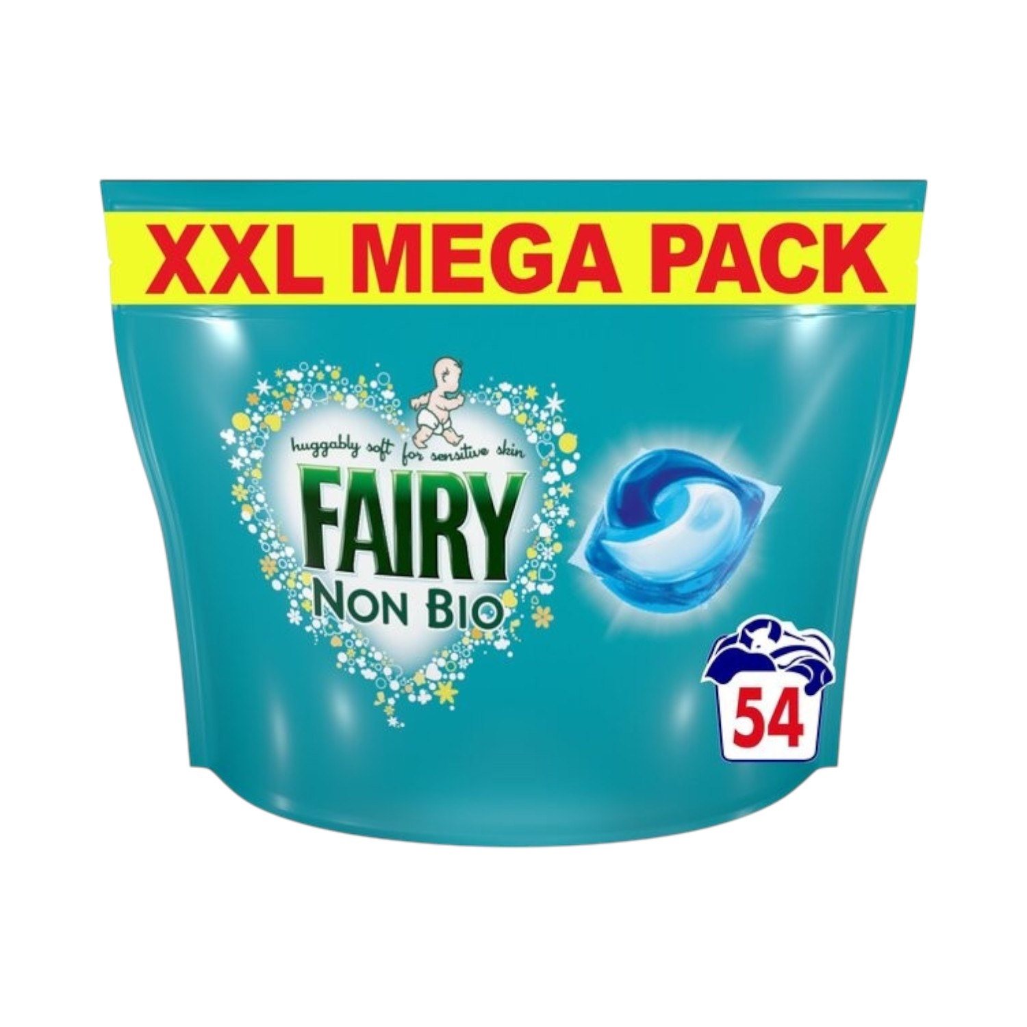 Detergent rufe, Fairy Laundry Capsule, Non Bio, 54 buc - eMAG.ro