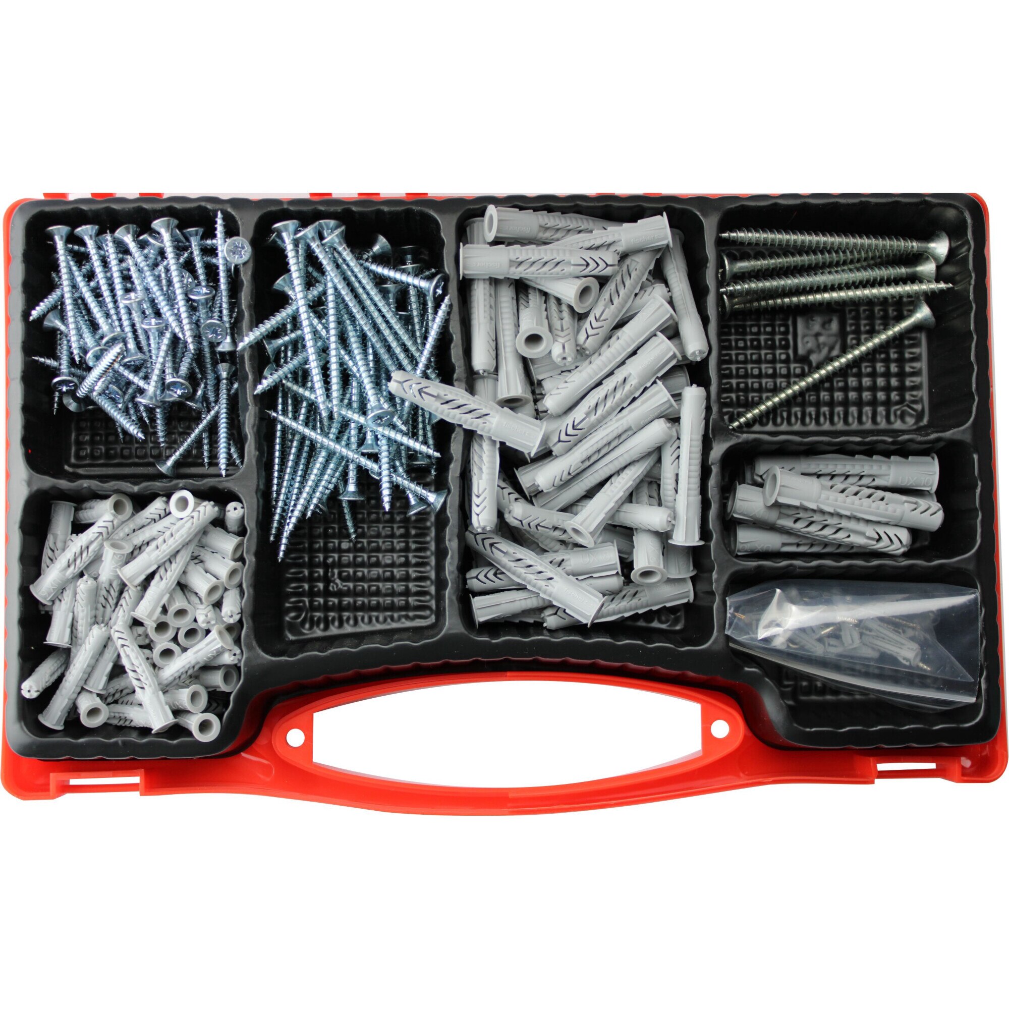 Set dibluri Fischer Easy Box 252 buc cu suruburi si dibluri universale ...