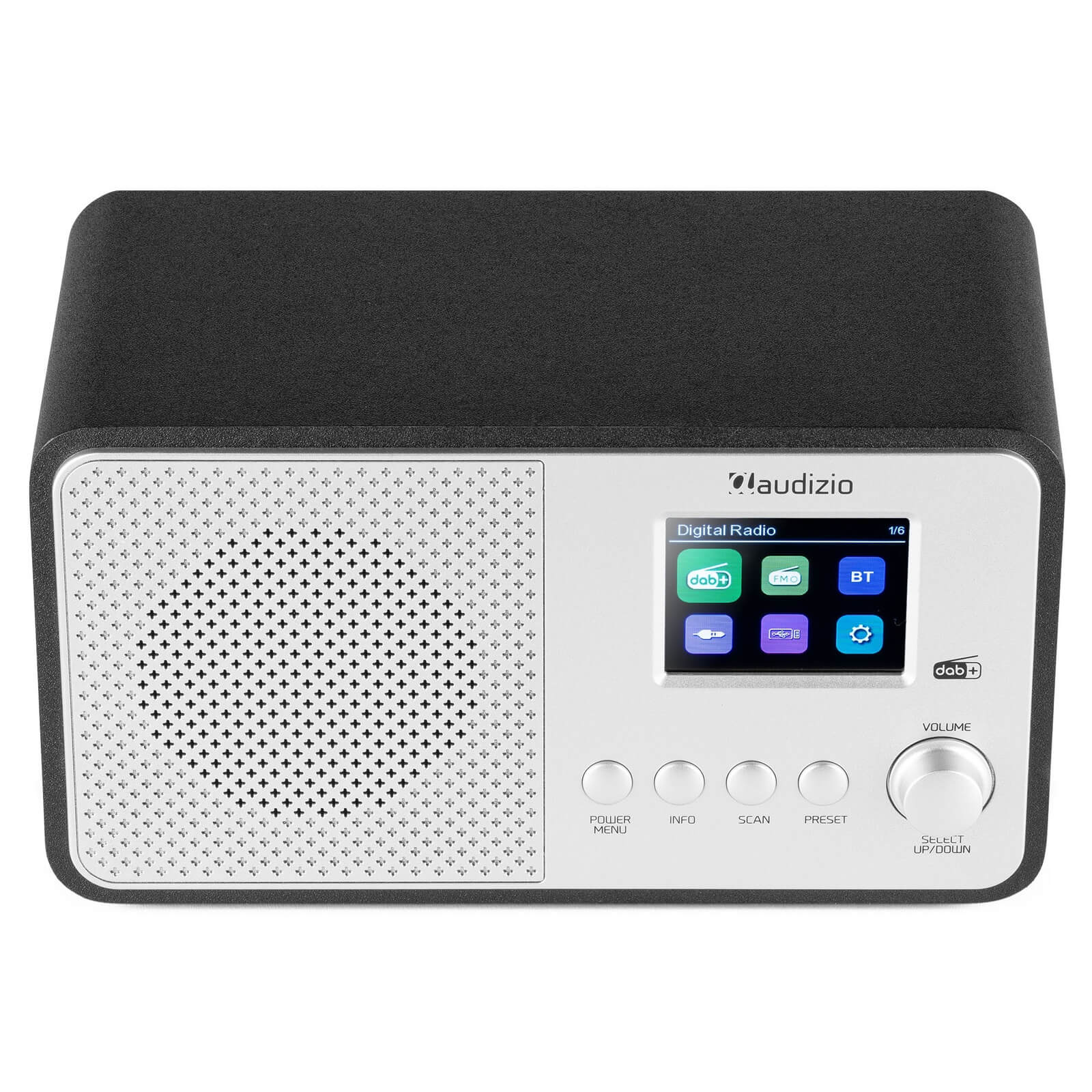 Audizio Avio FM / DAB+ rádió 30W, USB, Bluetooth – ezüst - eMAG.hu