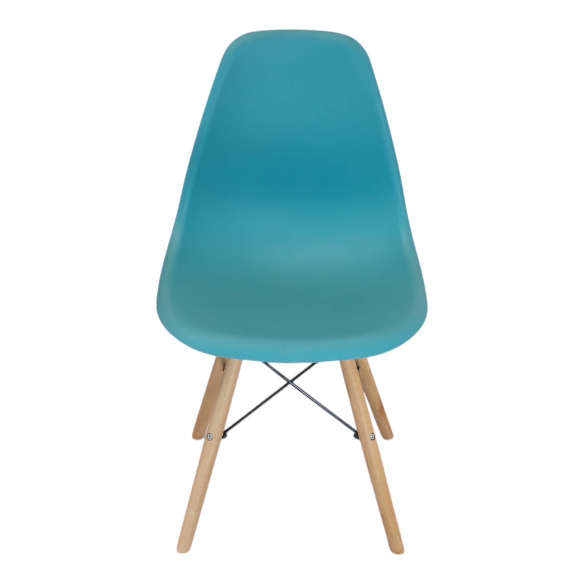 Scaun DENVER Malmo, turcoaz, model scandinav, sezut tip scoica ...