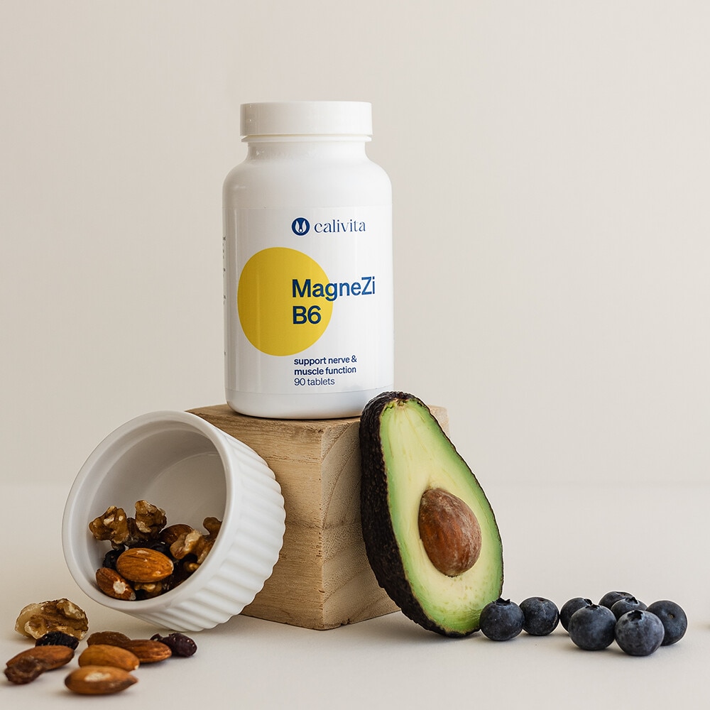 MagneZi B6, Magneziu Zinc si Vitamina B6, Sprijin Complex Sistemului ...