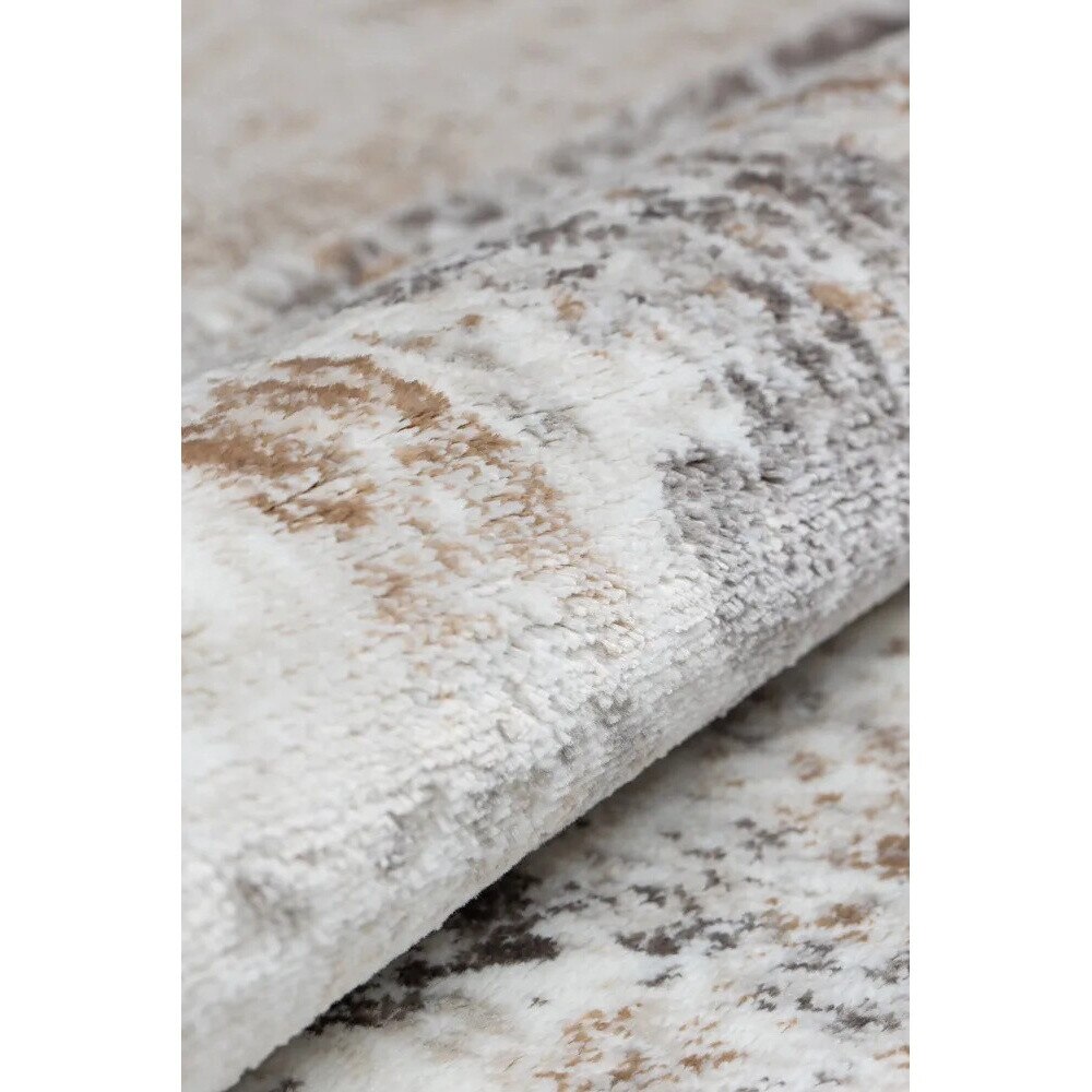 Covor Modern DEFNE 200x300 CM, Culoare Cappuccino / Auriu, Cod: MR250 ...