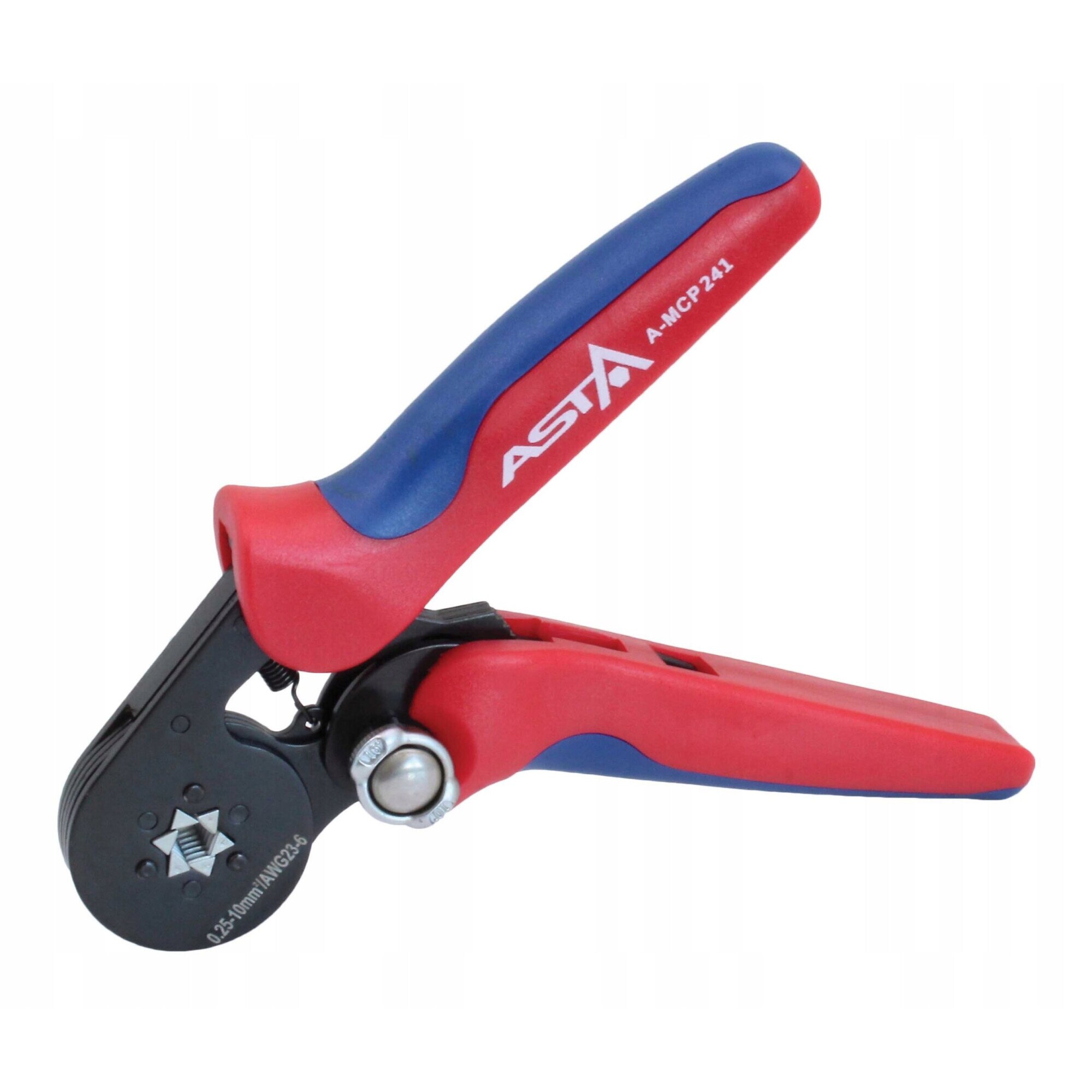 Cleste de sertizare pentru tuburi 0,25-10mm2, Asta, 175mm, Multicolor ...