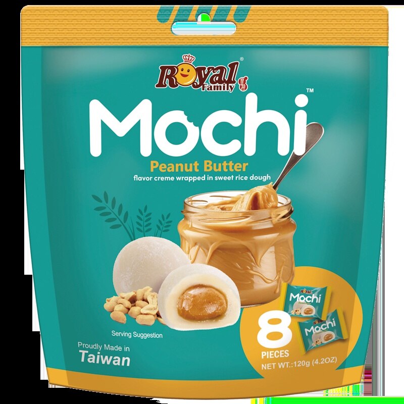 Royal Family Mochi Peanut Butter TWN 120g - eMAG.ro