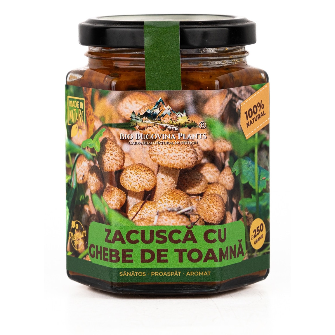 Zacusca cu Ghebe de Toamna Bio Bucovina Plants – 250g - eMAG.ro
