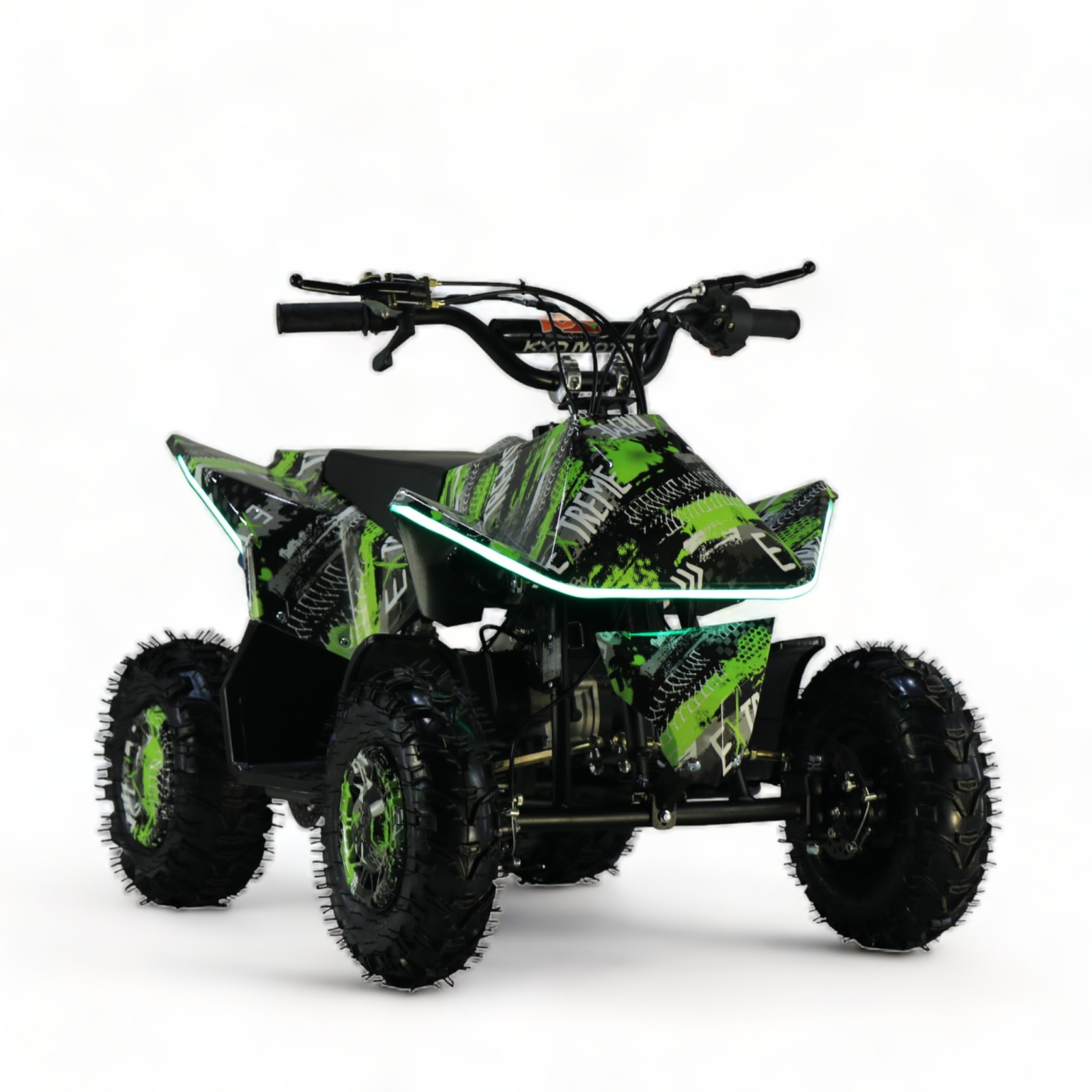 ATV TESLA Mini Atv Electric 1000w 36v Roti 4" Cyber Truck, Verde - eMAG.ro