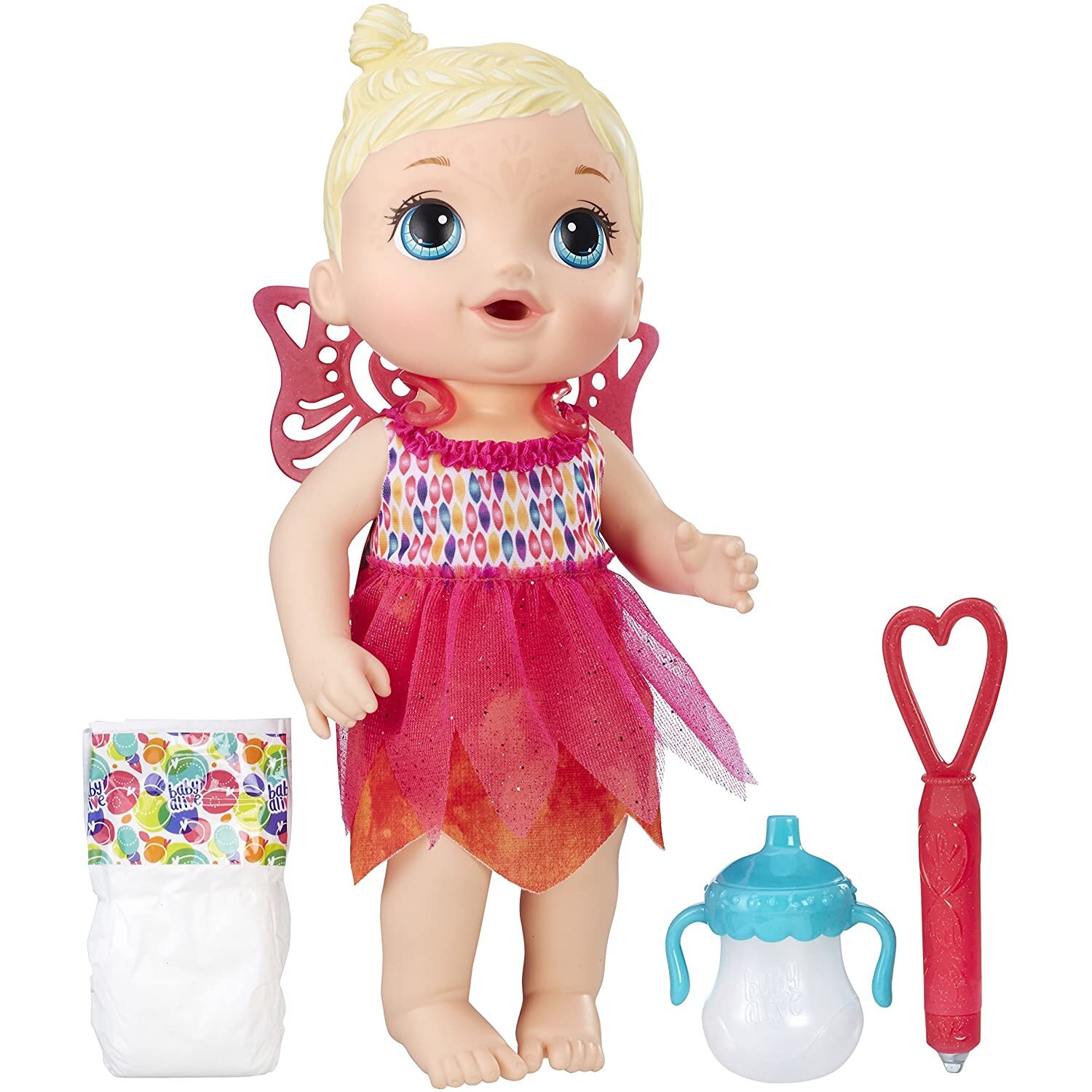 Papusa Hasbro Baby Alive Doll Face Paint Fairy Blonde - eMAG.ro