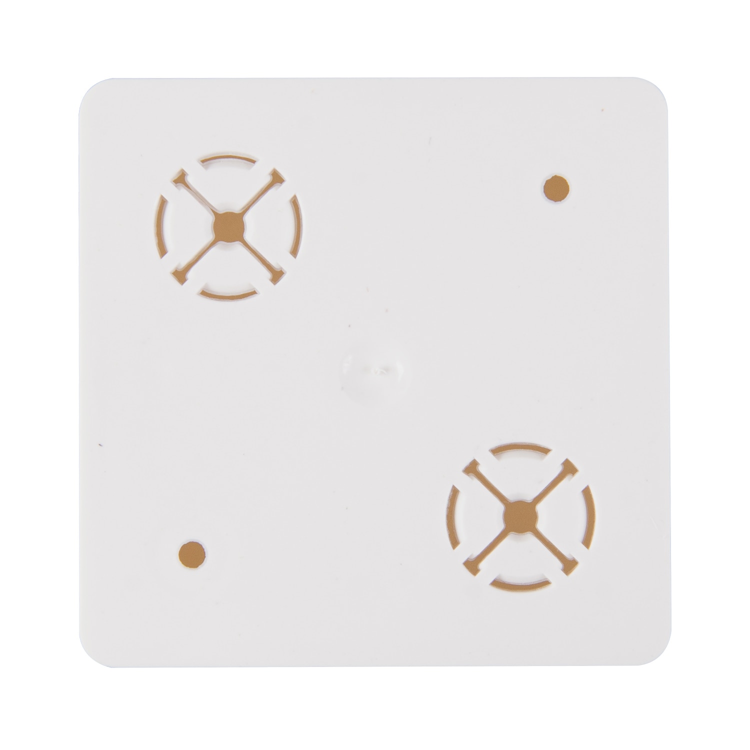 Doza Legatura Canal Cablu, PVC, 80 x 80 x 40, Set 10 bucati - eMAG.ro