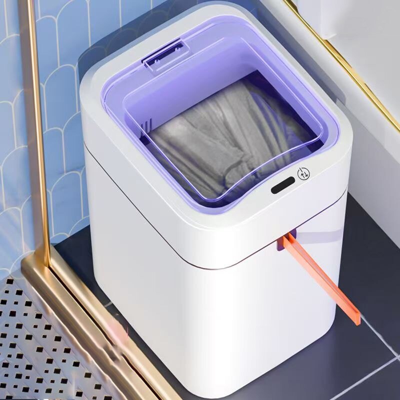 Cos de Gunoi cu Senzor Automat Zibba Life™, 20L, Design Modern si ...