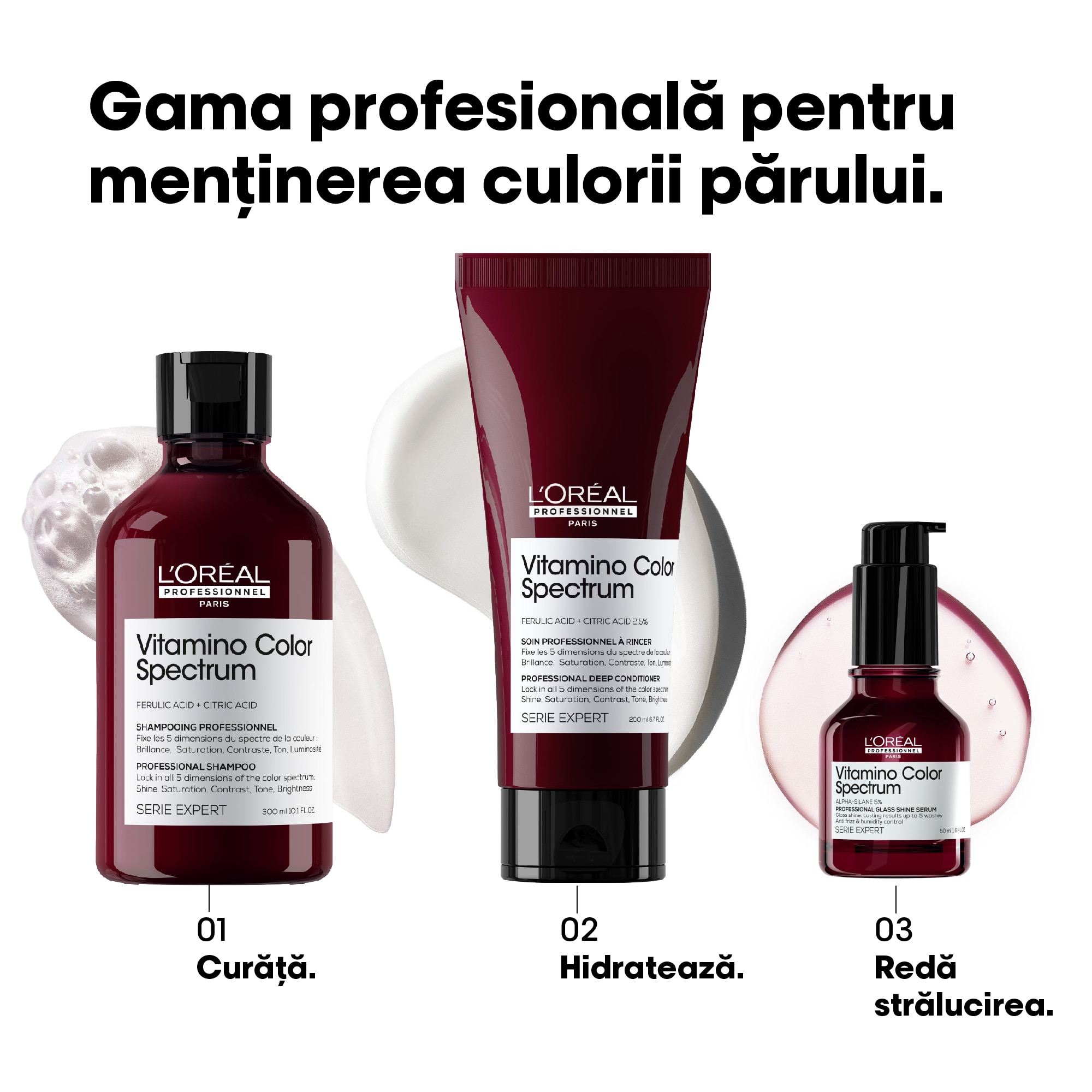 Pachet sampon pentru par vopsit L’Oreal Professionnel Serie Expert ...