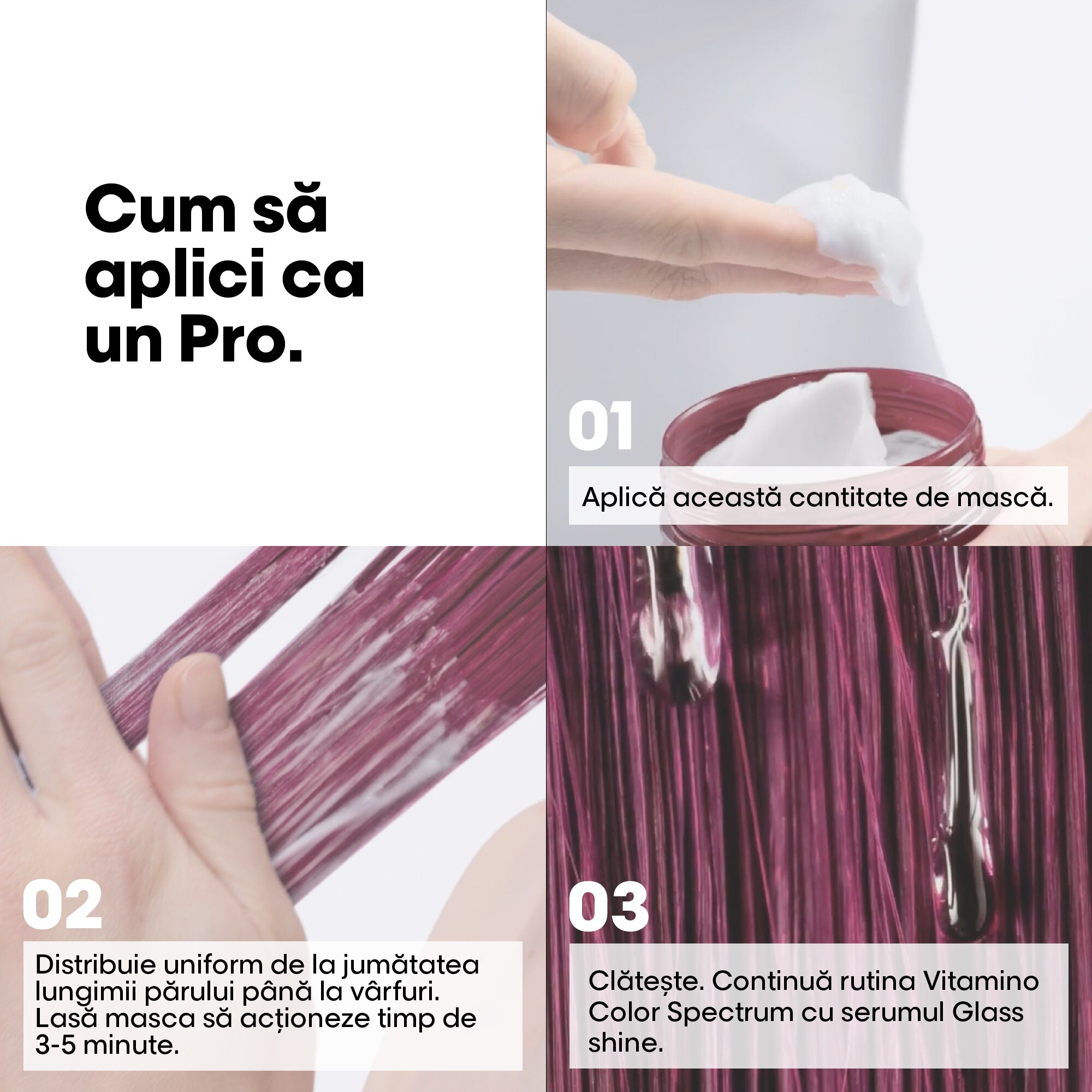 Masca pentru par vopsit L’Oreal Professionnel Serie Expert Vitamino ...