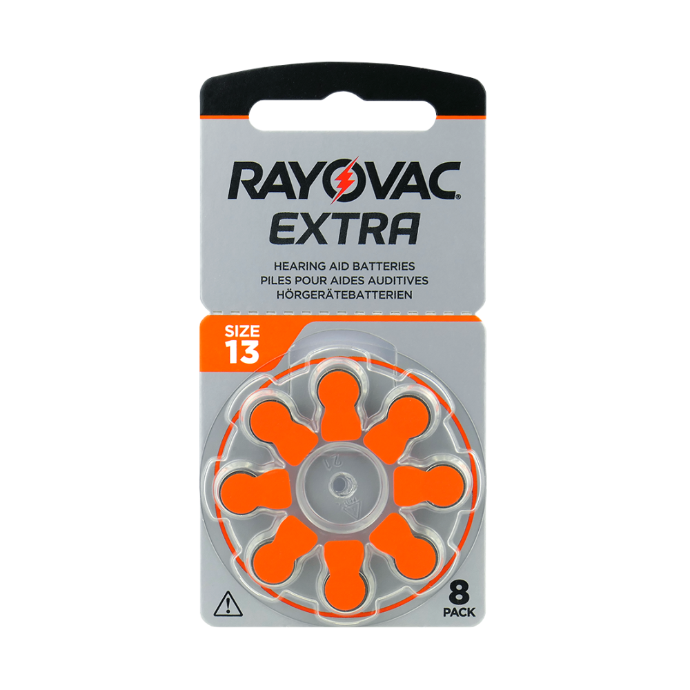 8 db Rayovac Extra 13 db hallókészülék elem - eMAG.hu
