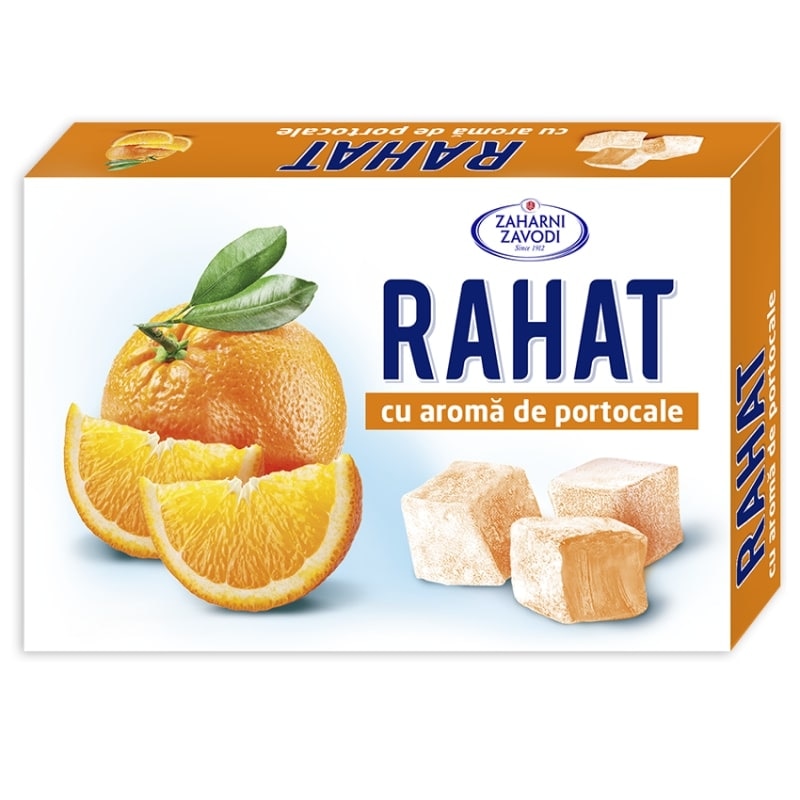 Rahat cu aroma de portocale, Zaharni Zavodi, 140 g - eMAG.ro