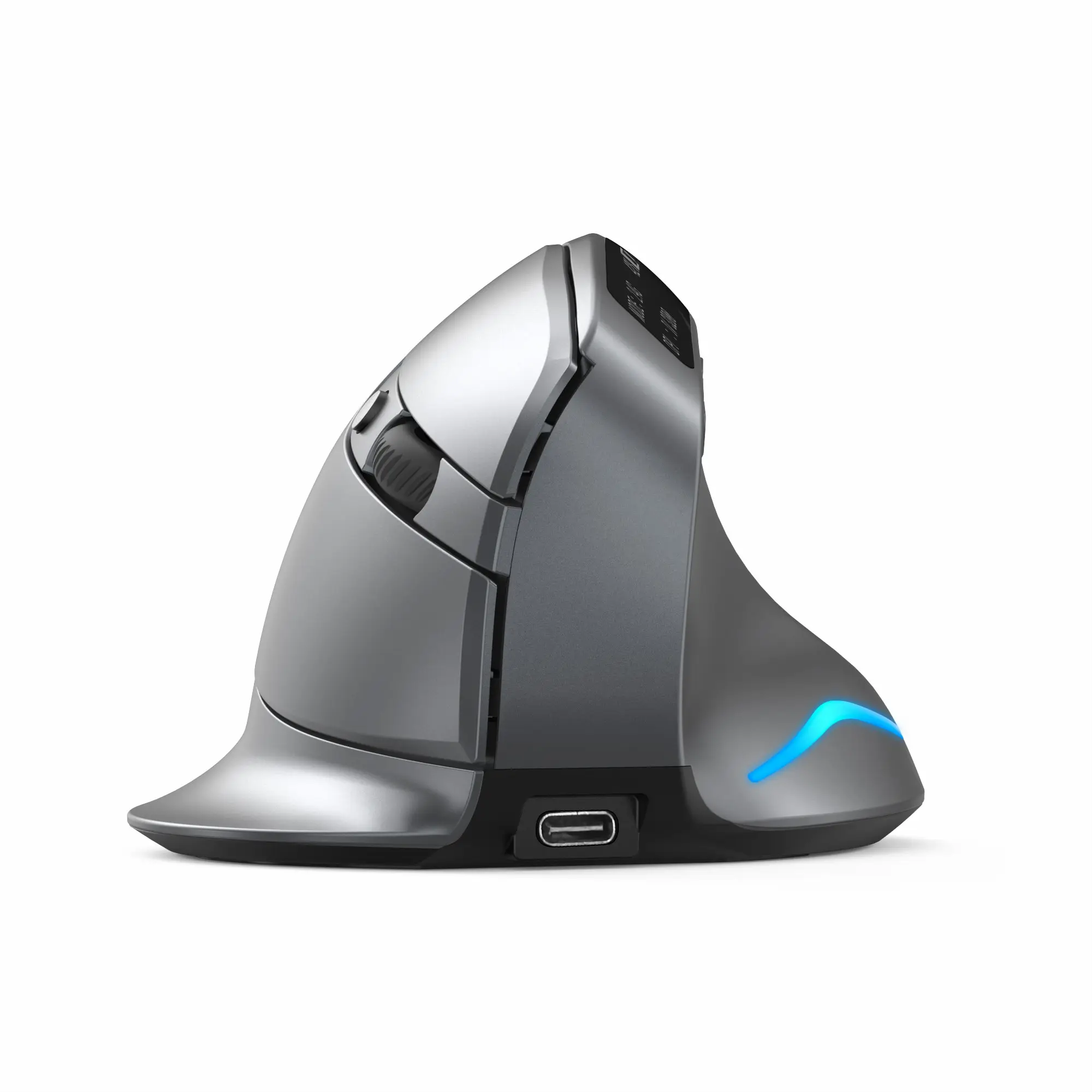 Mouse Wireless Vertical Silentios 3200DPI, Ergonomic, Dual-Mode ...