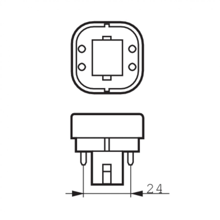 Bec economic 4 pini Philips MASTER PL-C 4P, forma stick, 10W, G24D-1 ...