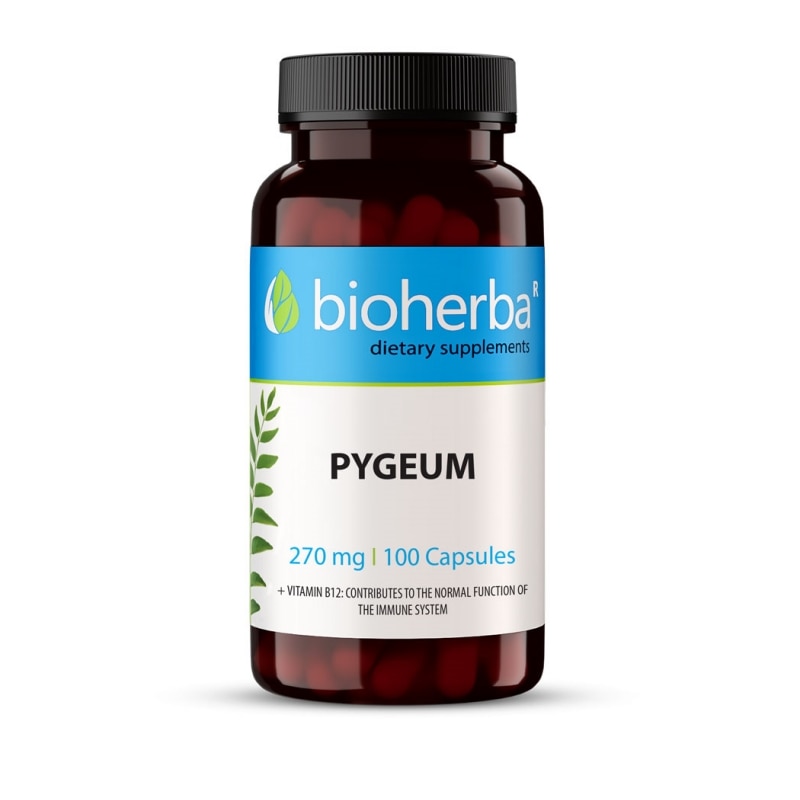 Supliment alimentar, Pygeum pentru prostata, Bioherba, Pygeum, 270 mg ...