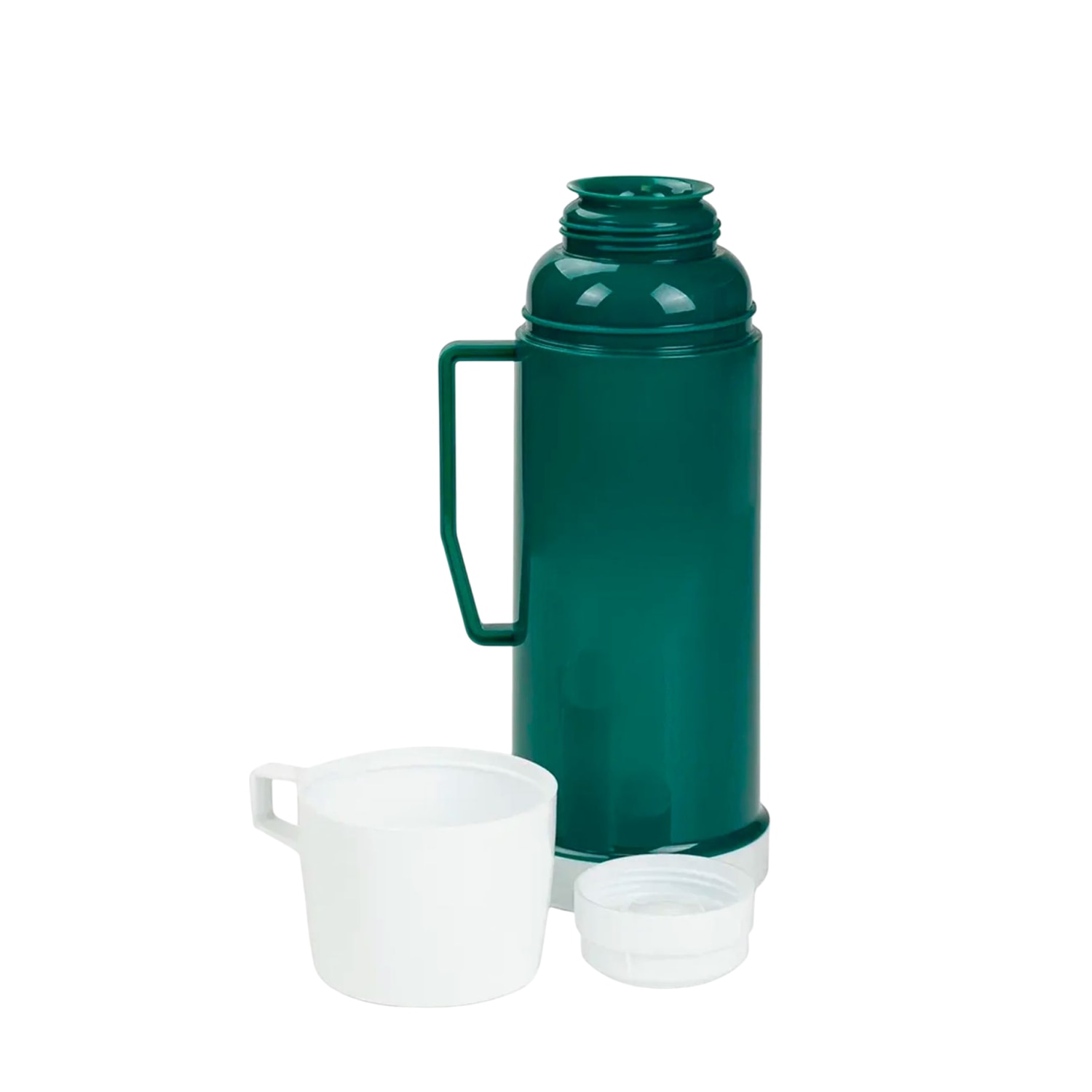 Преносим термос HAPPY JOKER, вместимост 0.45L, зелено - бял - eMAG.bg