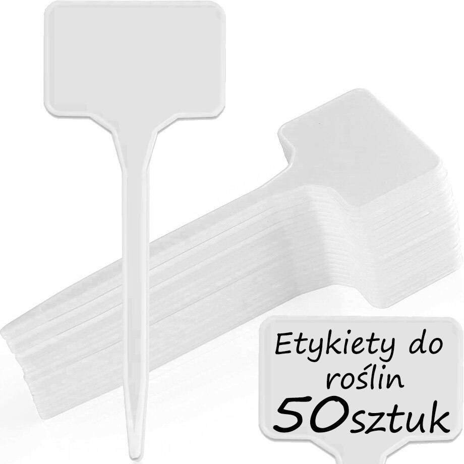 Set 50 Etichete Profesionale Plantare Gradina, Design T-Shape ...