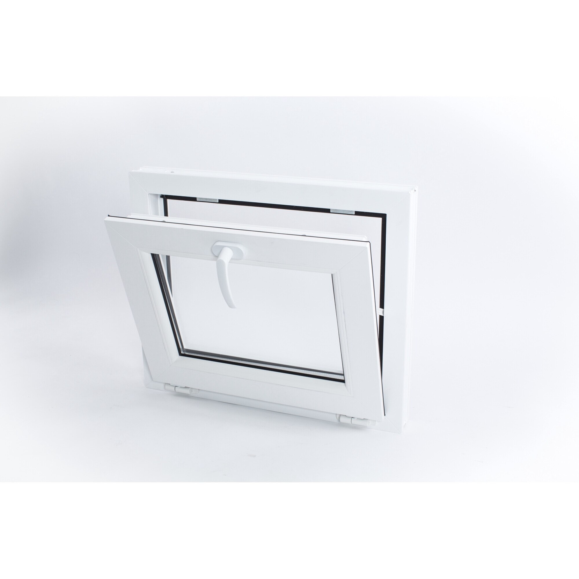 Fereastra PVC, 4 Camere, Alb, Sticla Low-E, Deschidere basculanta de ...