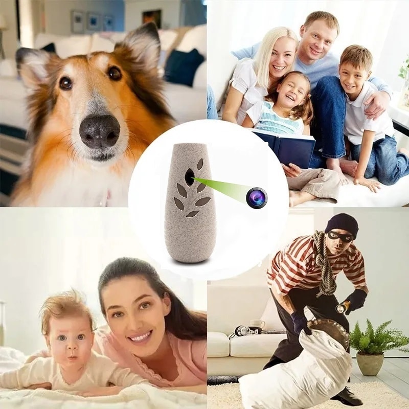 Mini camera Spy WI-FI Odorizant aer continua pentru camera automatic ...