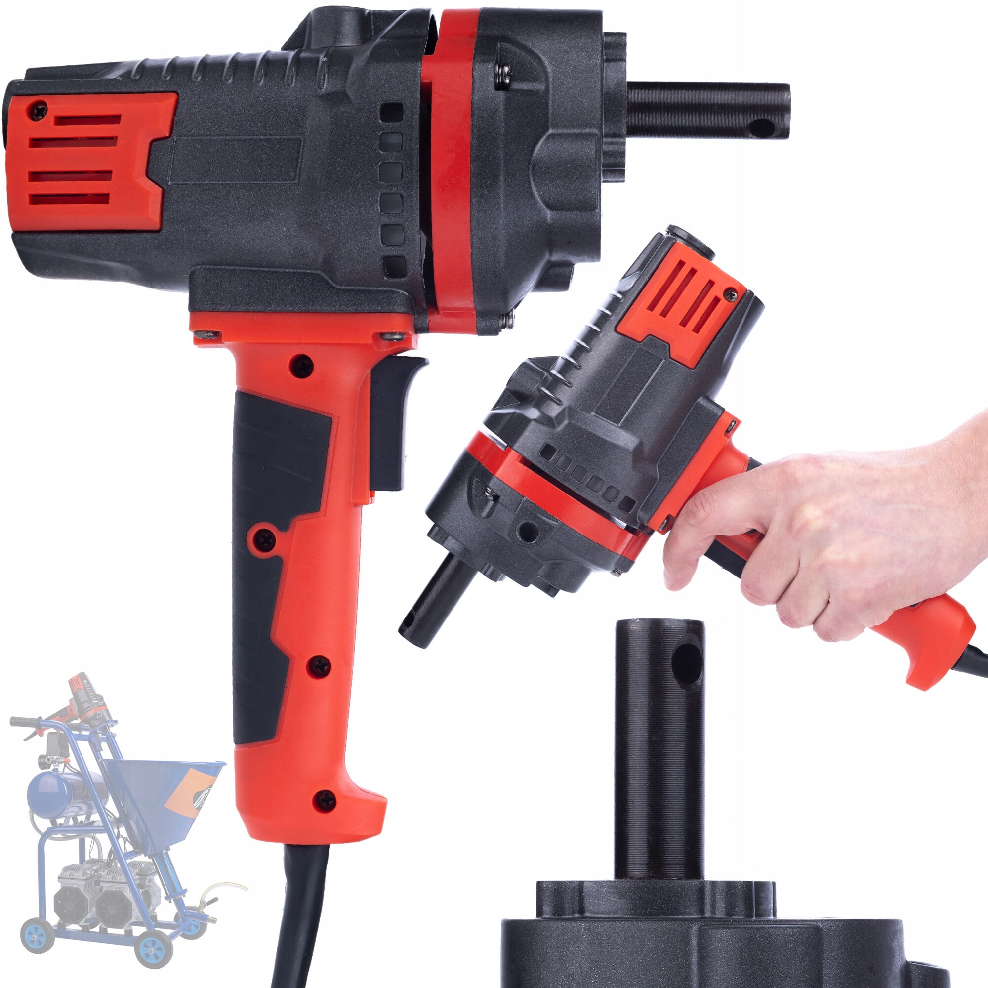 Миксер за машина за мазилка Rosfix Blue Dragon BD57 - eMAG.bg