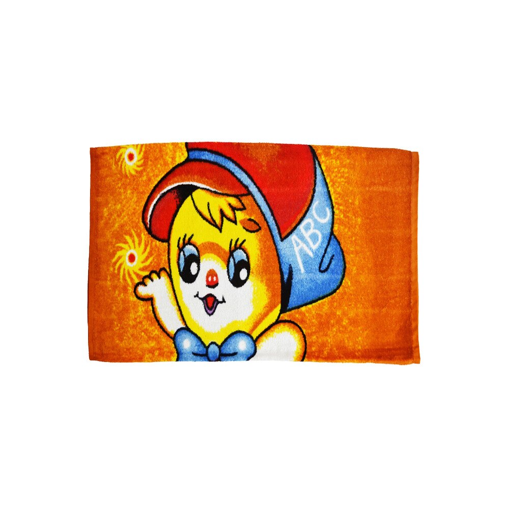 Prosop baie / plaja copii, 100% bumbac, model desen fotbalist, 104 x 56 ...