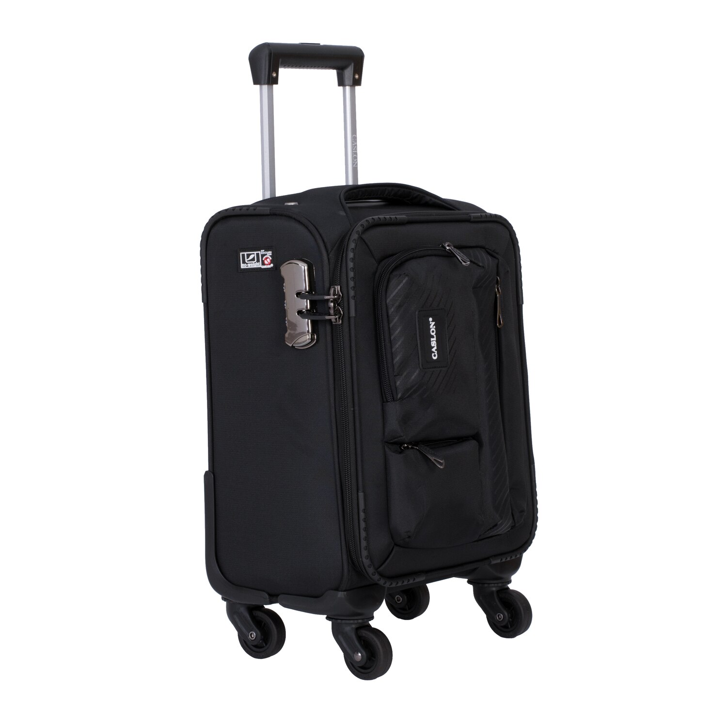 Troler cabina avion Wizz Air, 40x30x20 cm, 4 roti cu rotatie 360 ...