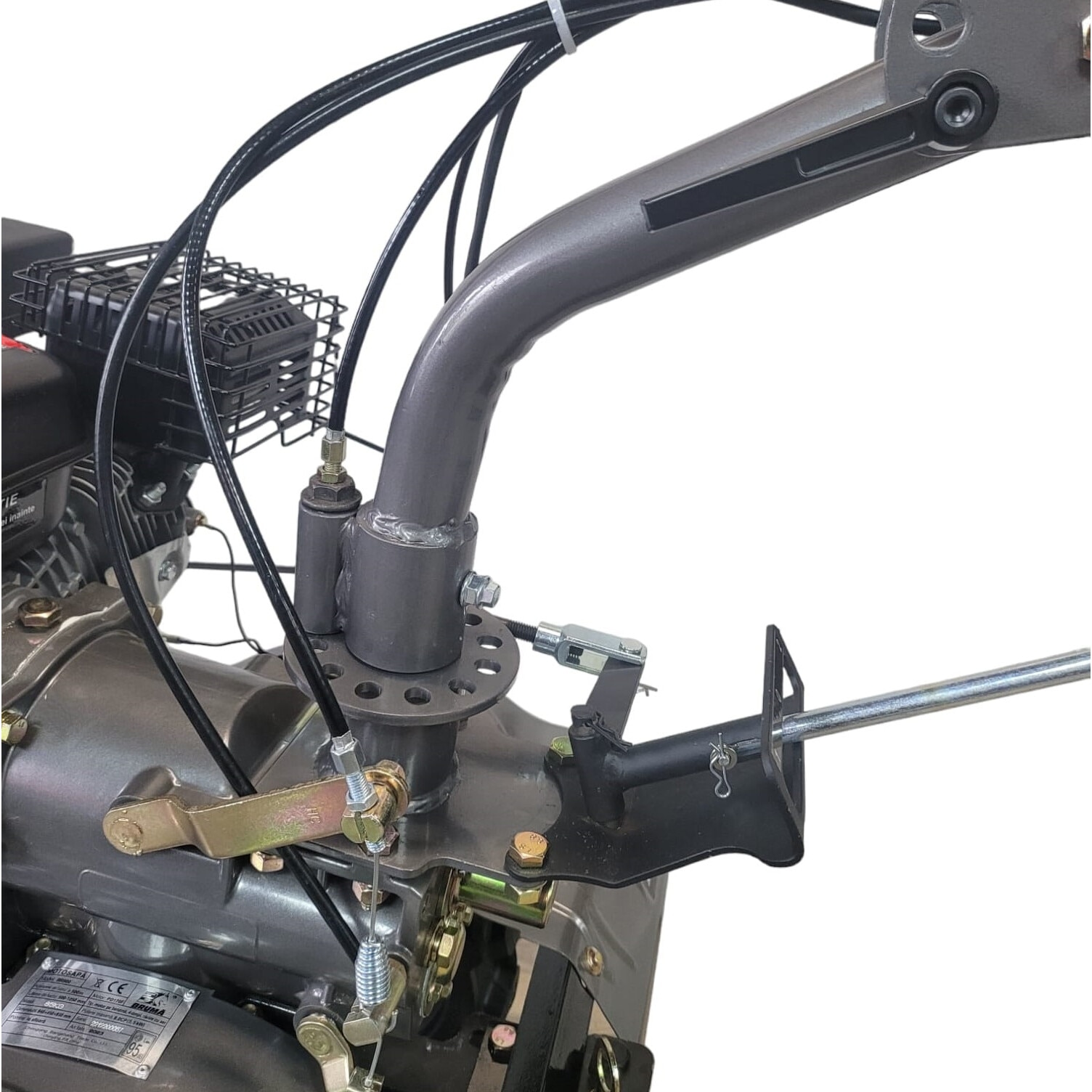 Motocultor pe benzina BRUMA BR900 ACC1, putere 8 CP, 4 timpi, 2+1 ...