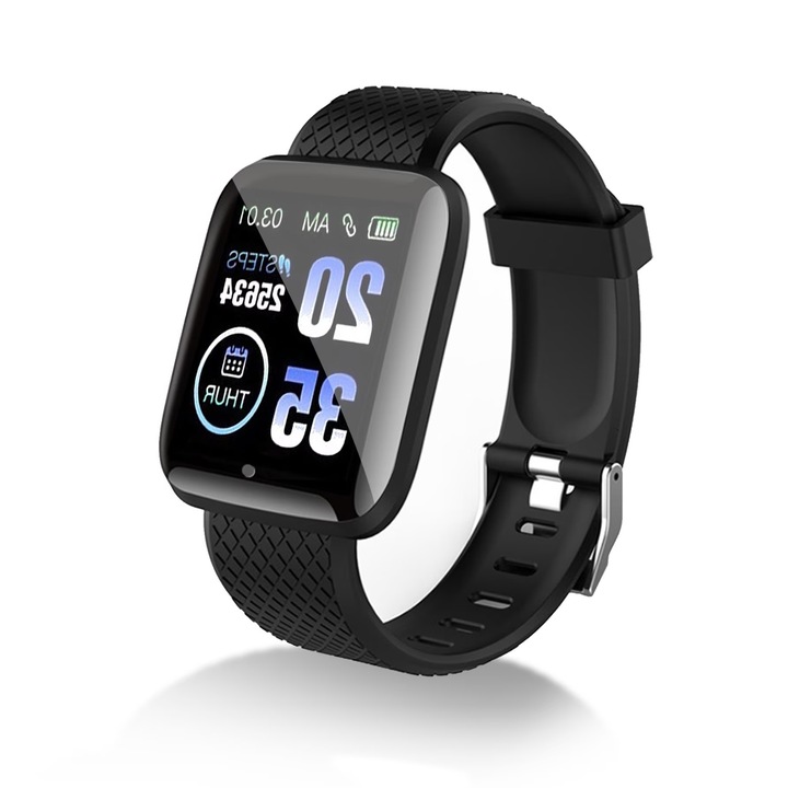 Ceas inteligent multifunctional cu monitorizare a sanatatii, masurare ...