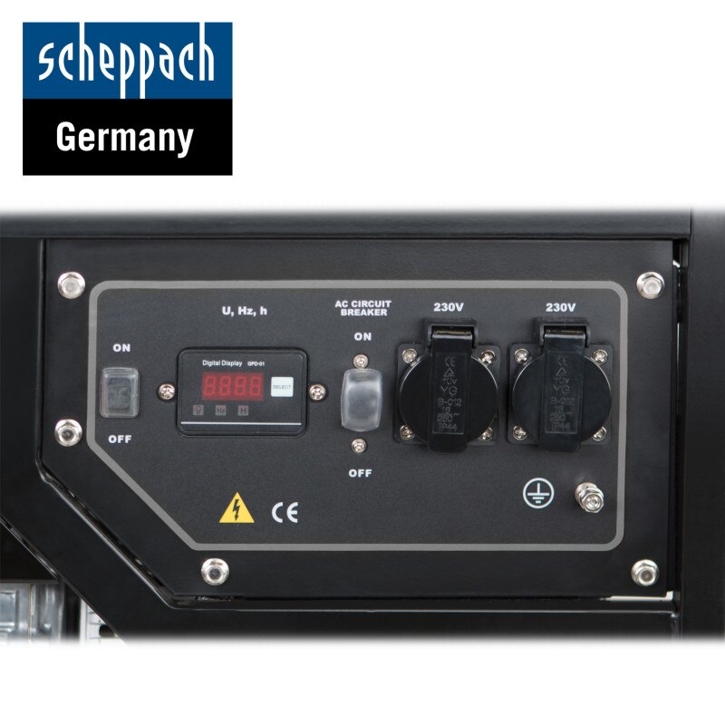 Електрогенератор Scheppach SG3500, 3000W - eMAG.bg