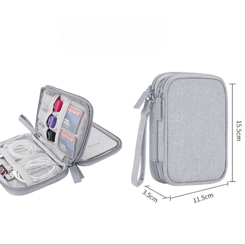 Калъф за съхранение на външен твърд диск, 2,5", UYD двуслоен дизайн ...