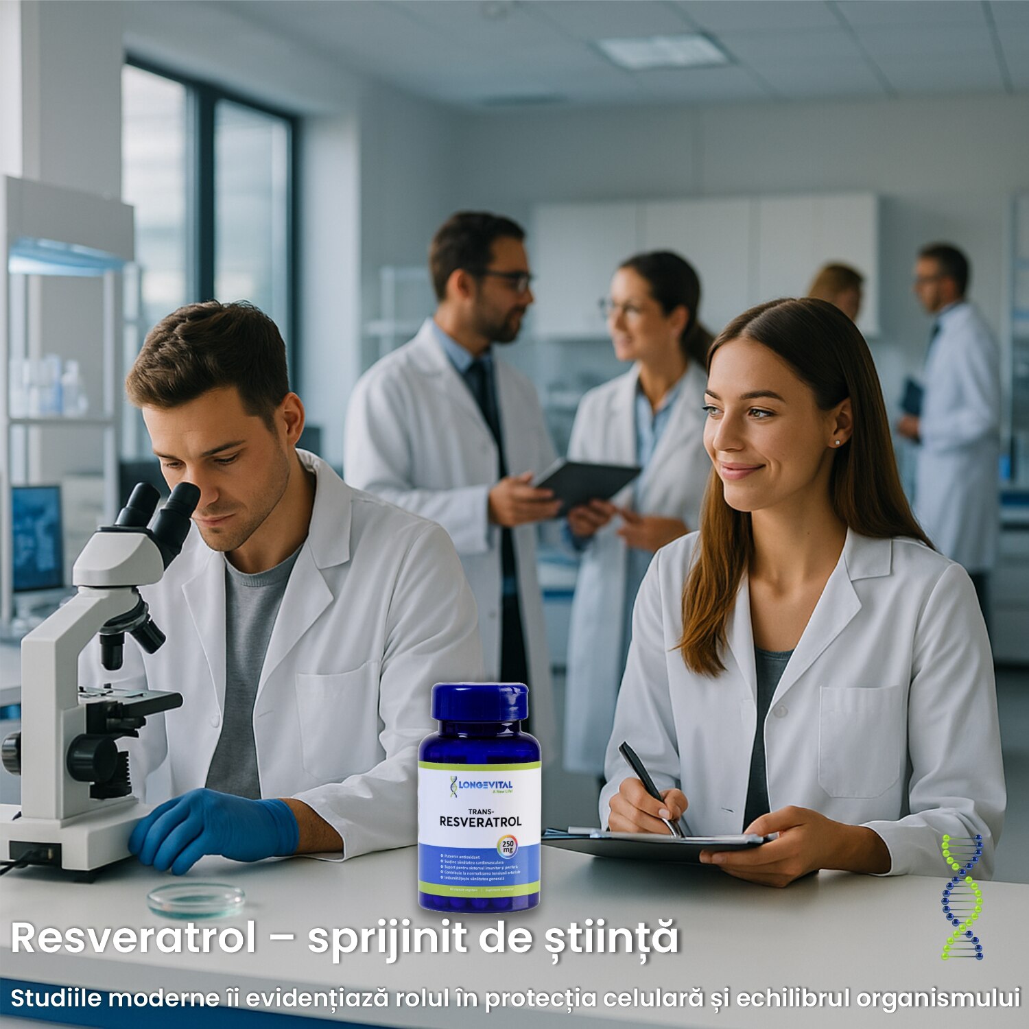 Resveratrol Trans Trio Pack, 3 x 60 capsule, 250 mg, Longevital - eMAG.ro