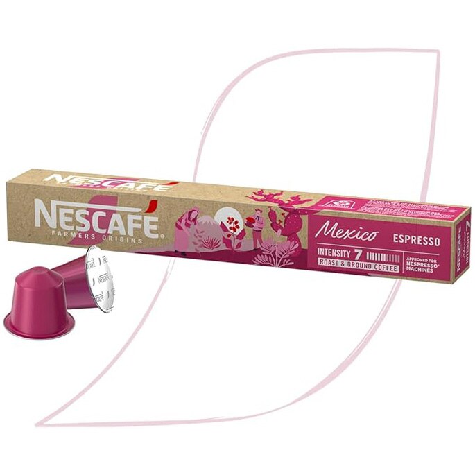 Cafea capsule, Farmers Origins Mexico Espresso, compatibile Nespresso ...