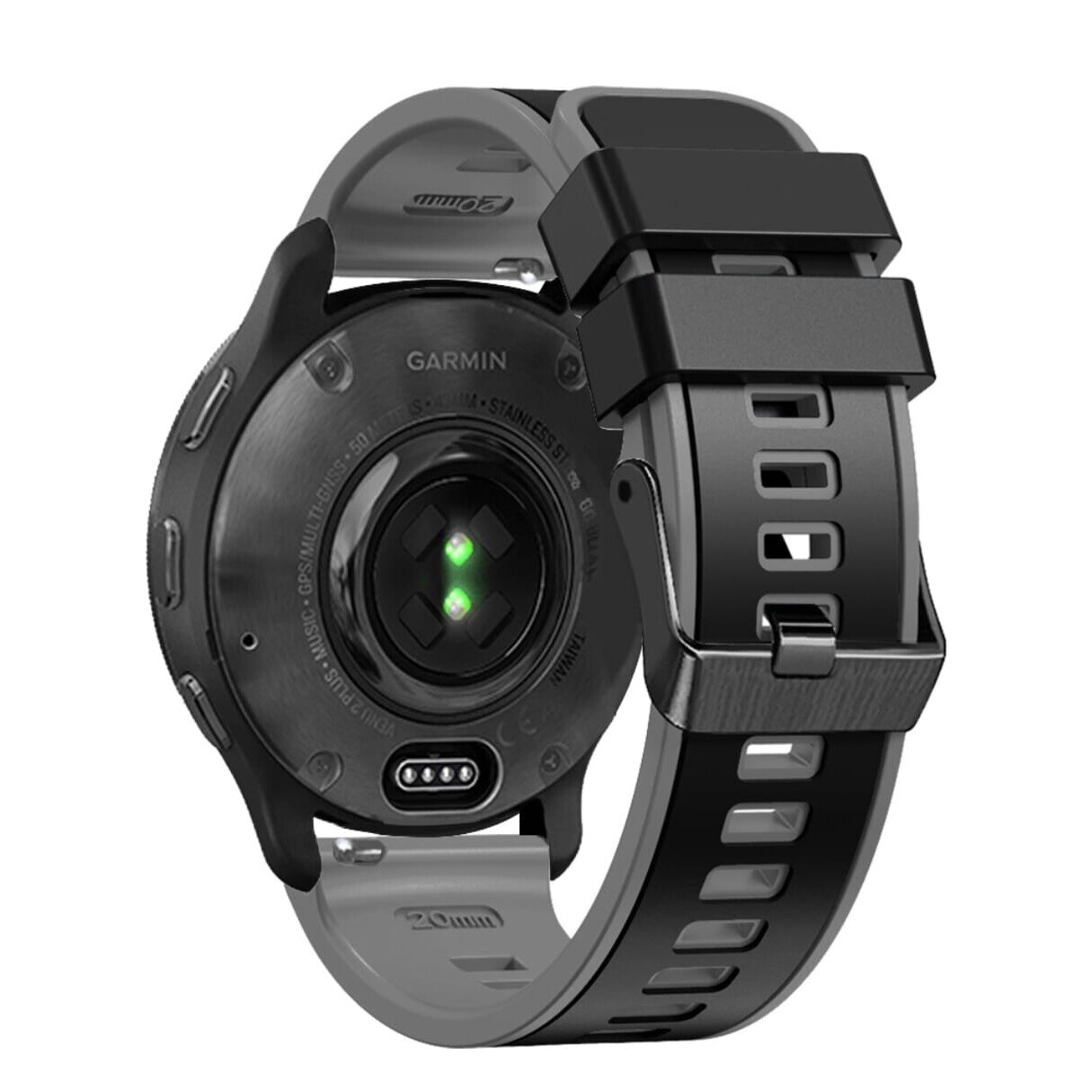 Curea silicon Müller® Premium, doua culori, compatibila cu Huawei Watch ...