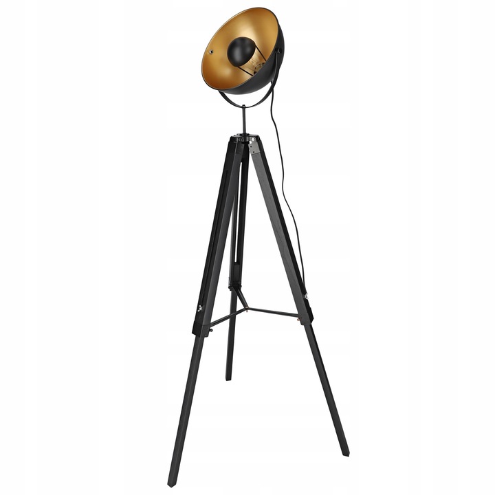 Lampa de podea LED Sufragerie Spot Trepied Ajustabil E27 - eMAG.ro