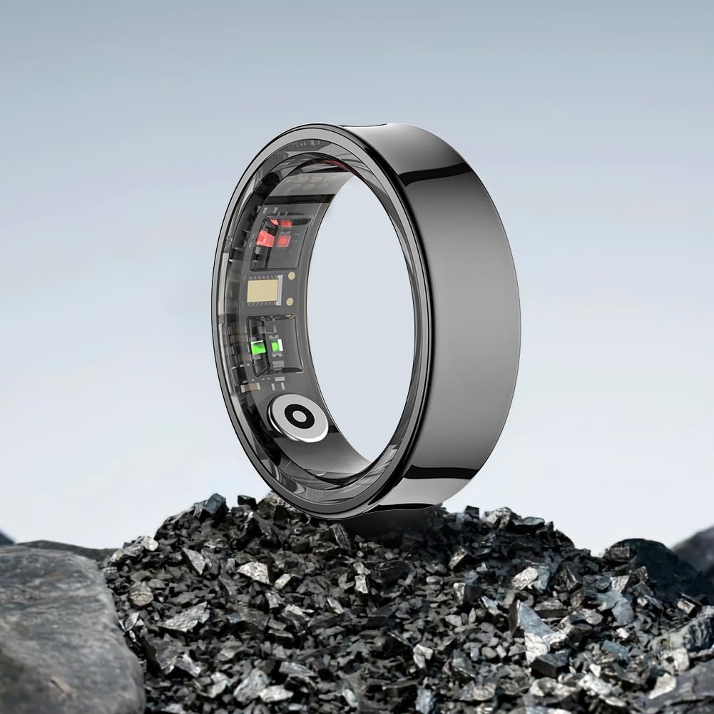 VALA® Q9 PREMIUM Smart Ring, SmartRing, Fitness, Sport, Vízálló, Unisex ...