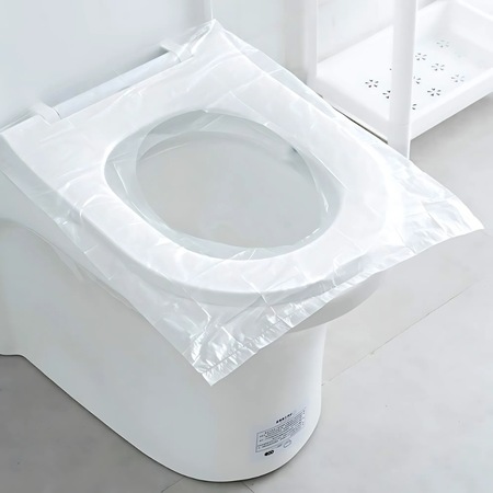 Set 100 huse toaleta transparente JOZY®, protectie sporita, utilizare ...